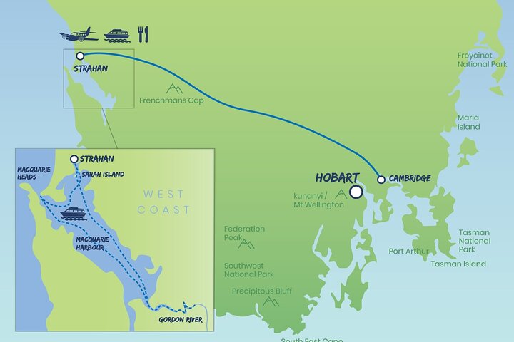 Strahan Day Trip by Air from Hobart | Activities in Tasmania