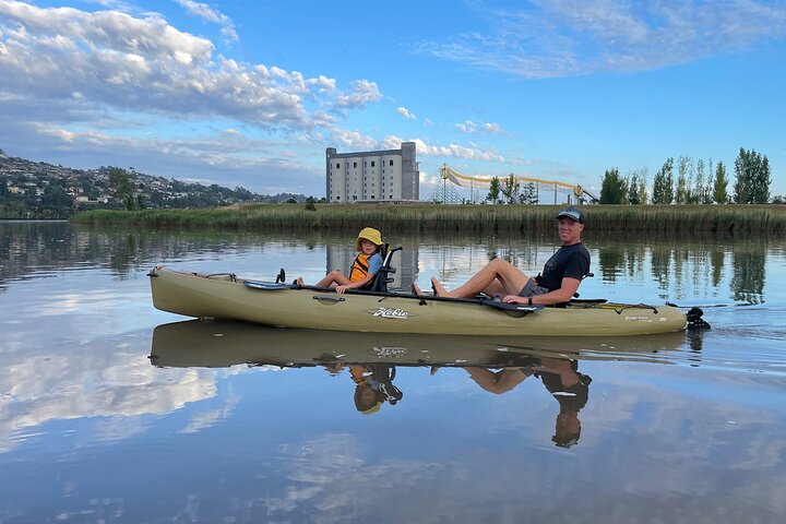 Guided Kayak Tour on Launceston's scenic waterfront on foot powered ...