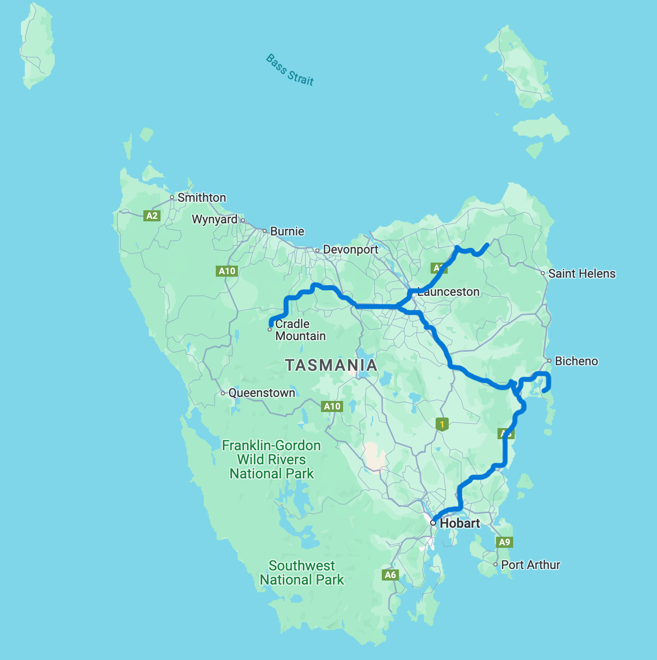 11 Day Tasmania Active Adventure Self-Drive Package